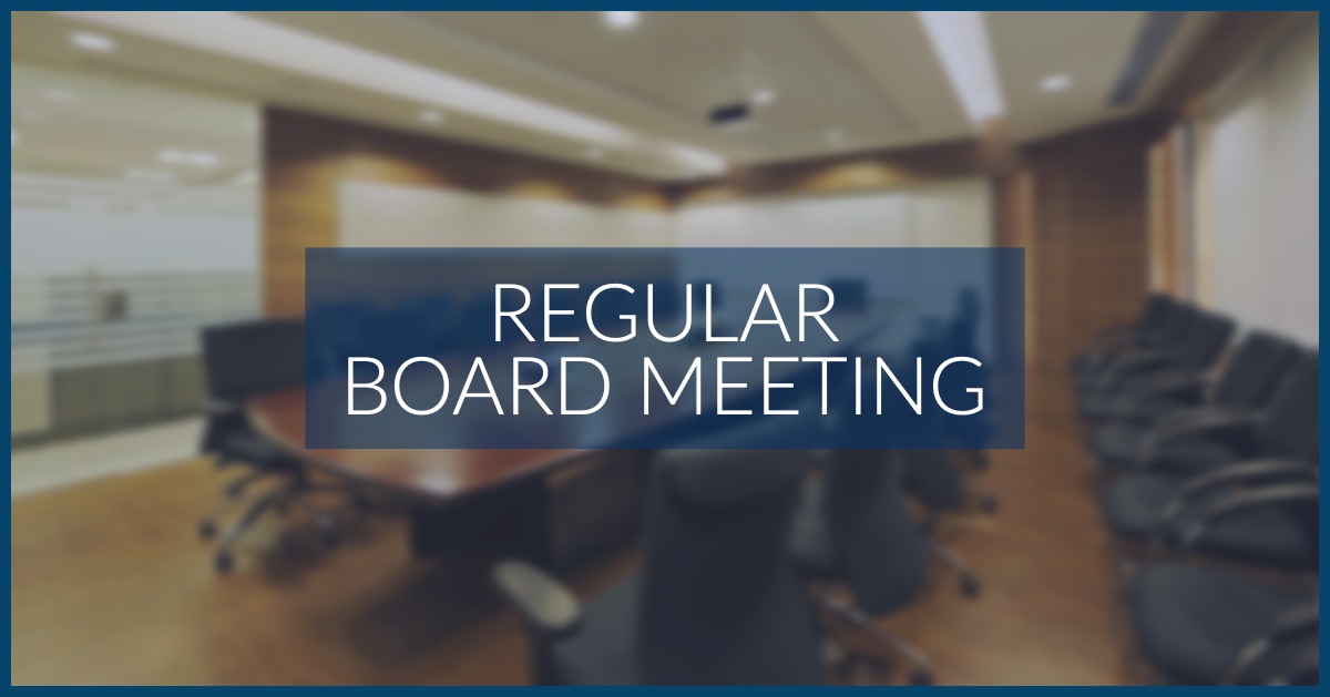 Regular Board Meeting – Clearwood Community Association Regular Board Meeting – Clearwood Community Association